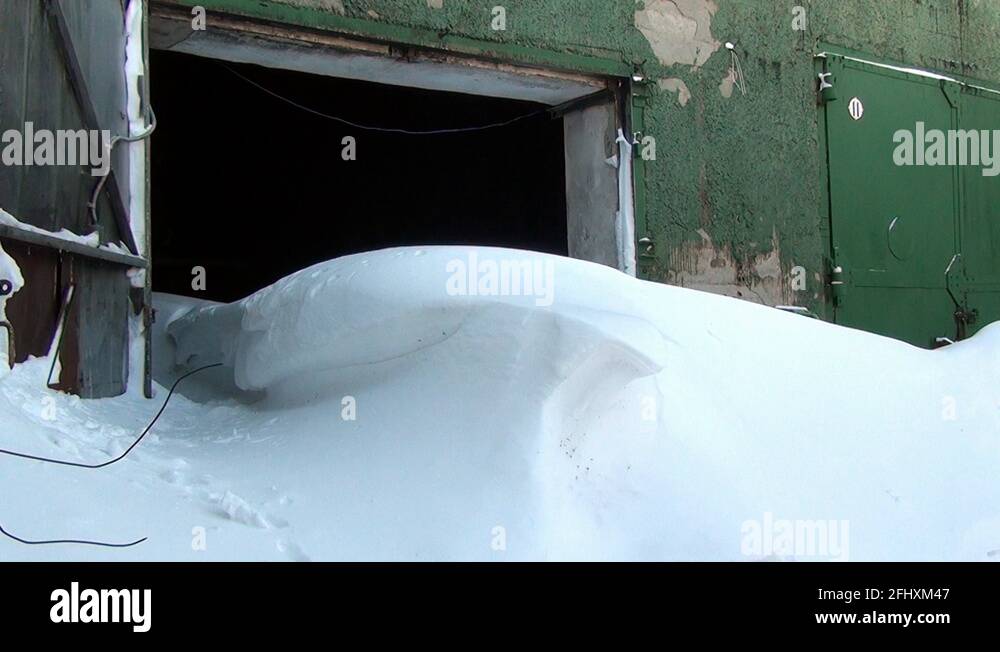 Former Soviet underground military base ghost town of Gudym Anadyr-1 ...