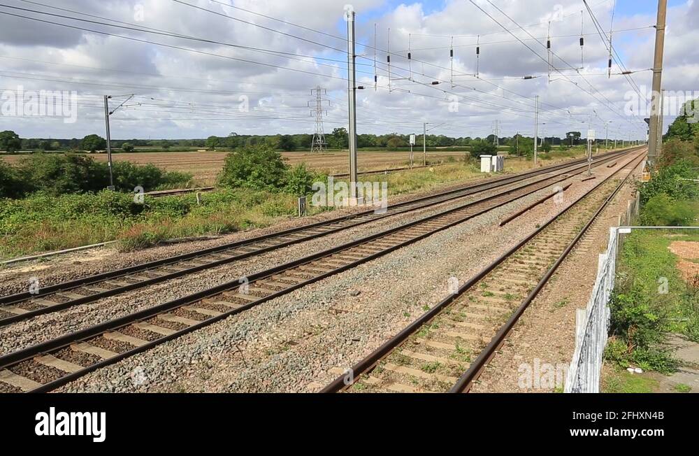 East coast main line track Stock Videos & Footage - HD and 4K Video ...