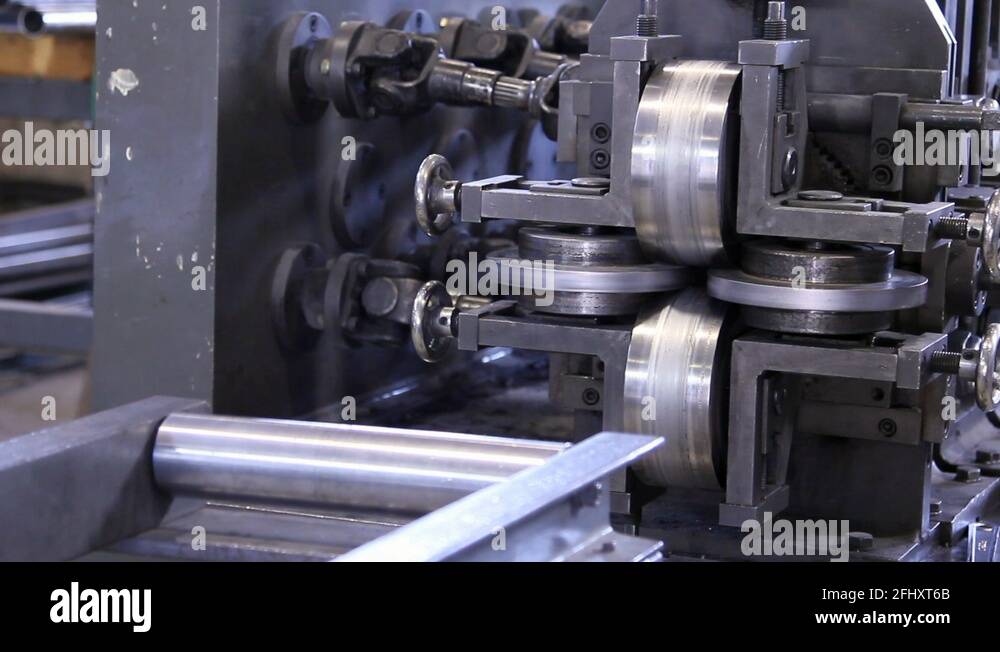 Metal-rolling machines for production of stainless steel profile in ...