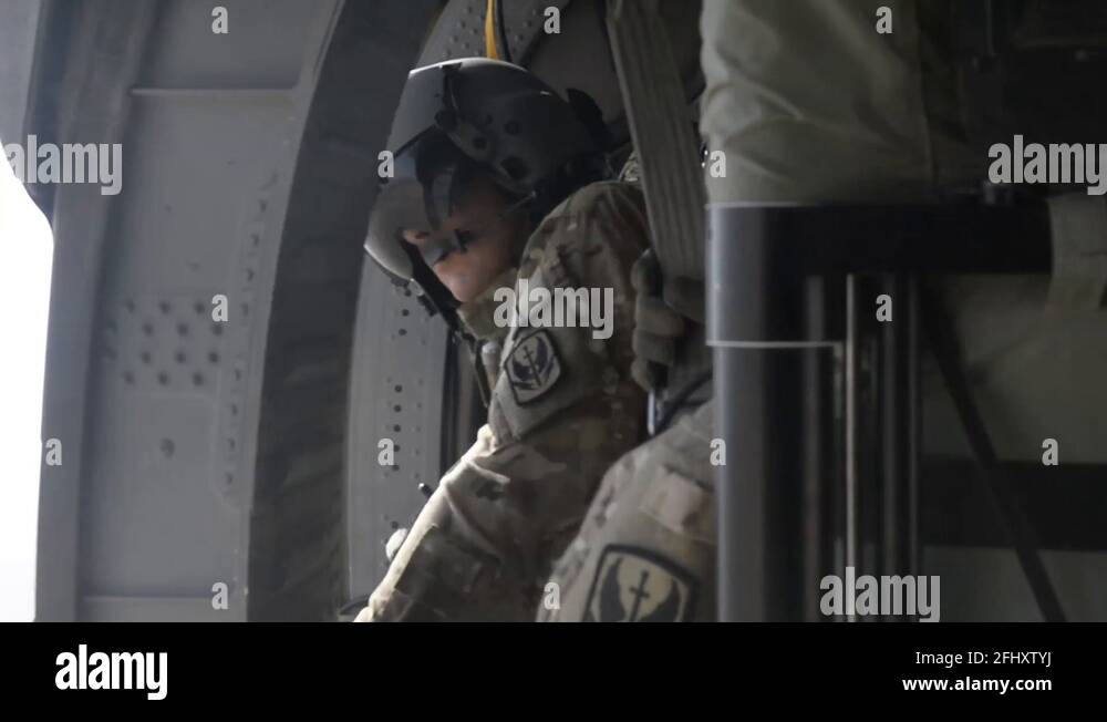 Marines perform a MEDEVAC validation for exercise Eager Lion 2018 ...