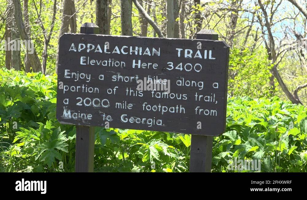 Appalachian trail sign Stock Videos & Footage - HD and 4K Video Clips ...