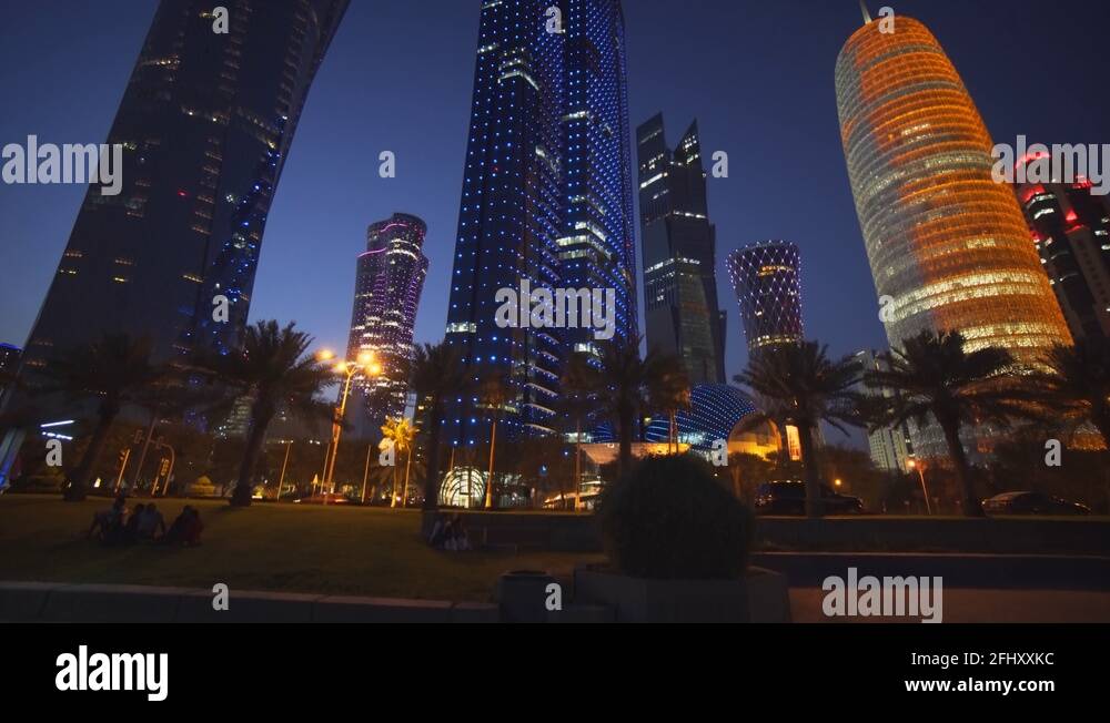 Qatar towers Stock Videos & Footage - HD and 4K Video Clips - Alamy