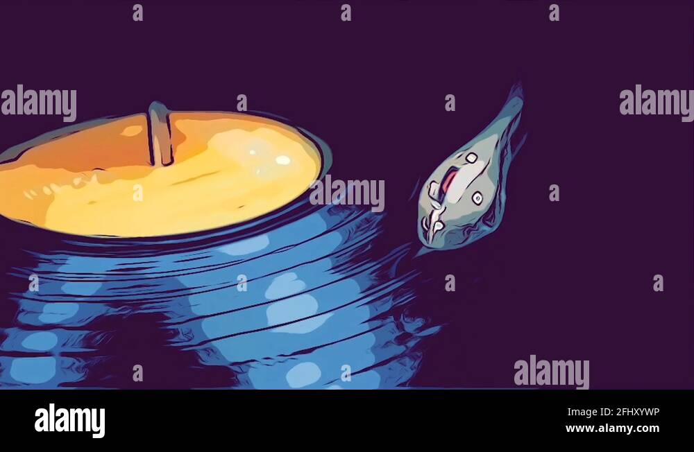 Vinyl record cartoon Stock Videos & Footage - HD and 4K Video Clips - Alamy