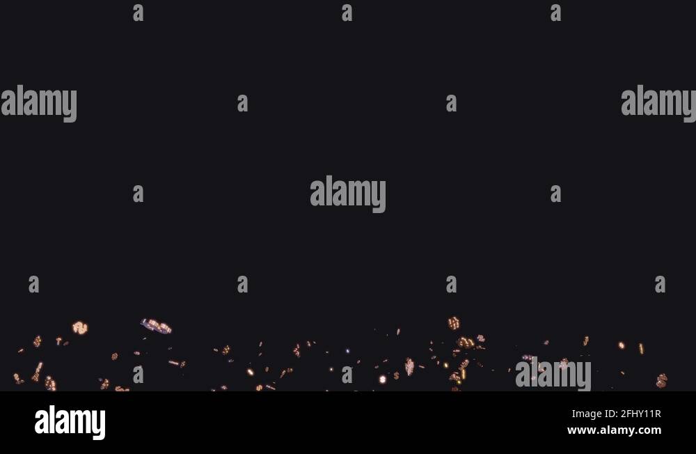 Flying dollar symbols. Abstract animation background of flying money ...