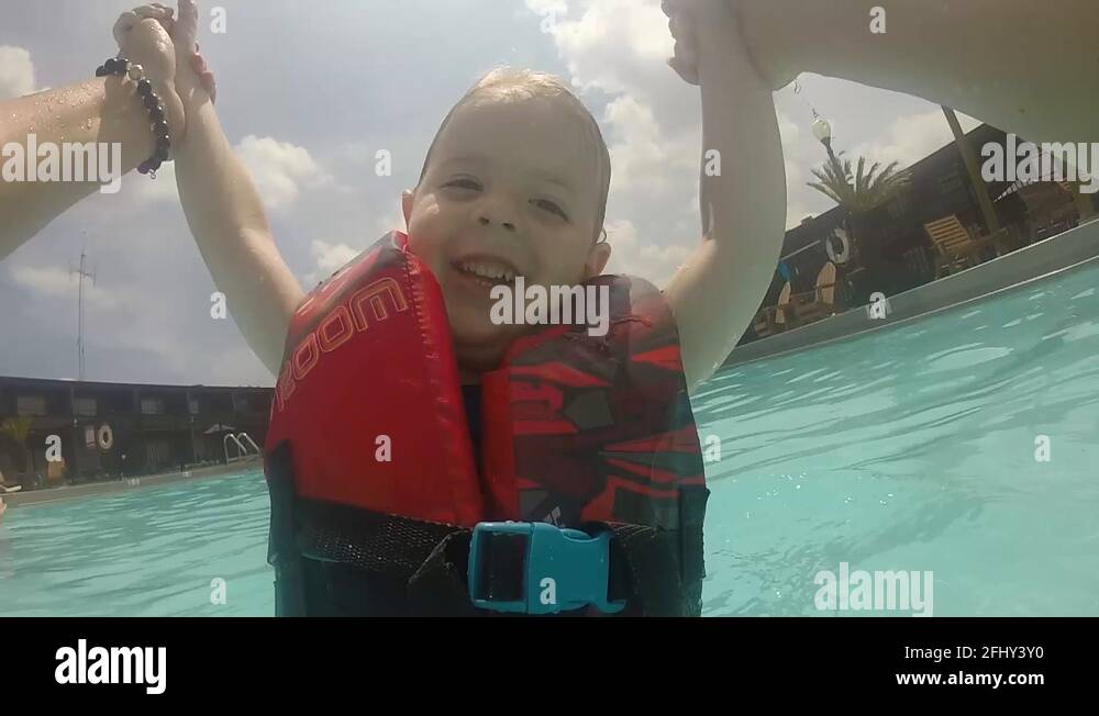 Boy wearing a life jacket Stock Videos & Footage - HD and 4K Video ...
