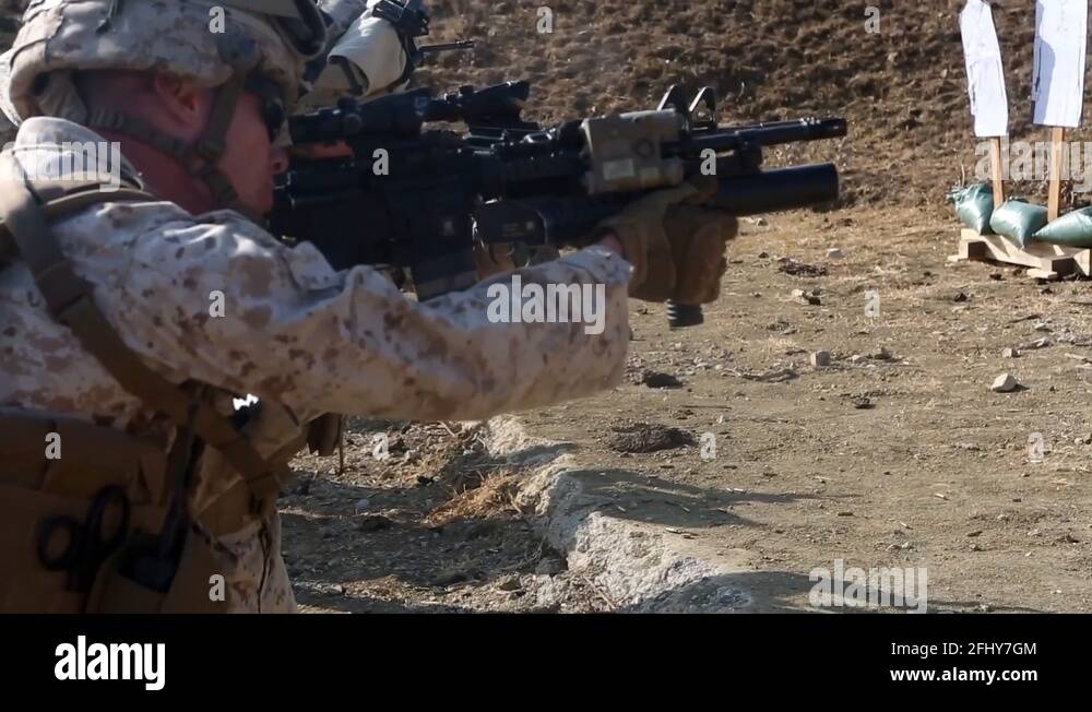 U.S. and Spanish marines sharpen skills together during infantry ...