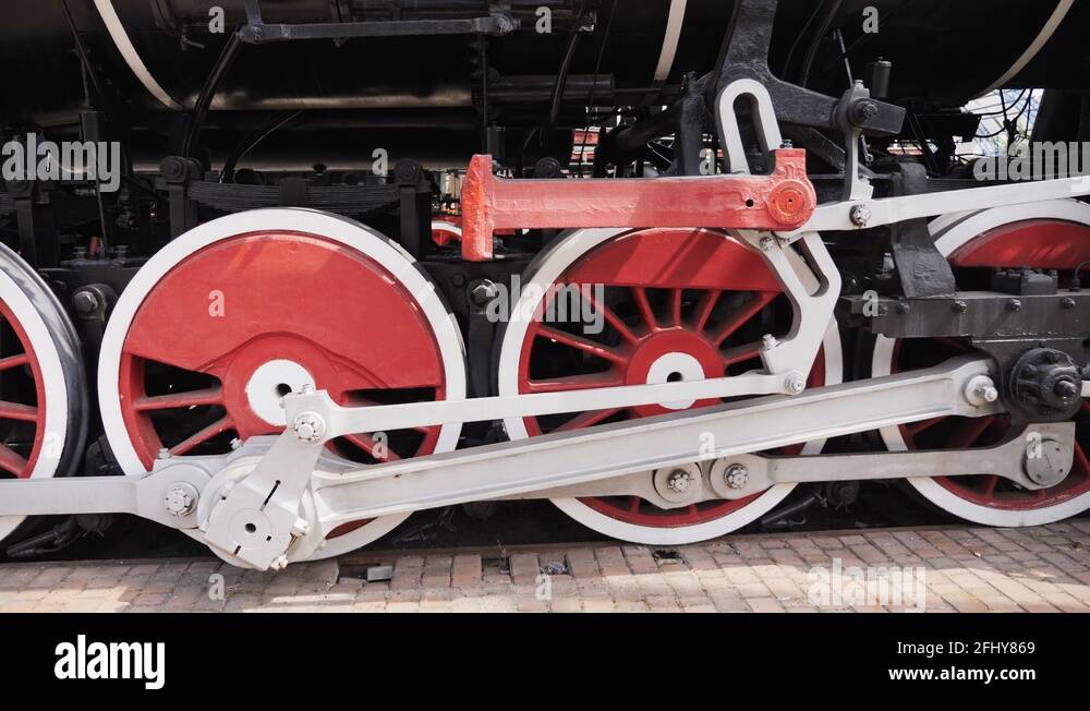 Steam locomotive wheel mechanism Stock Videos & Footage - HD and 4K ...