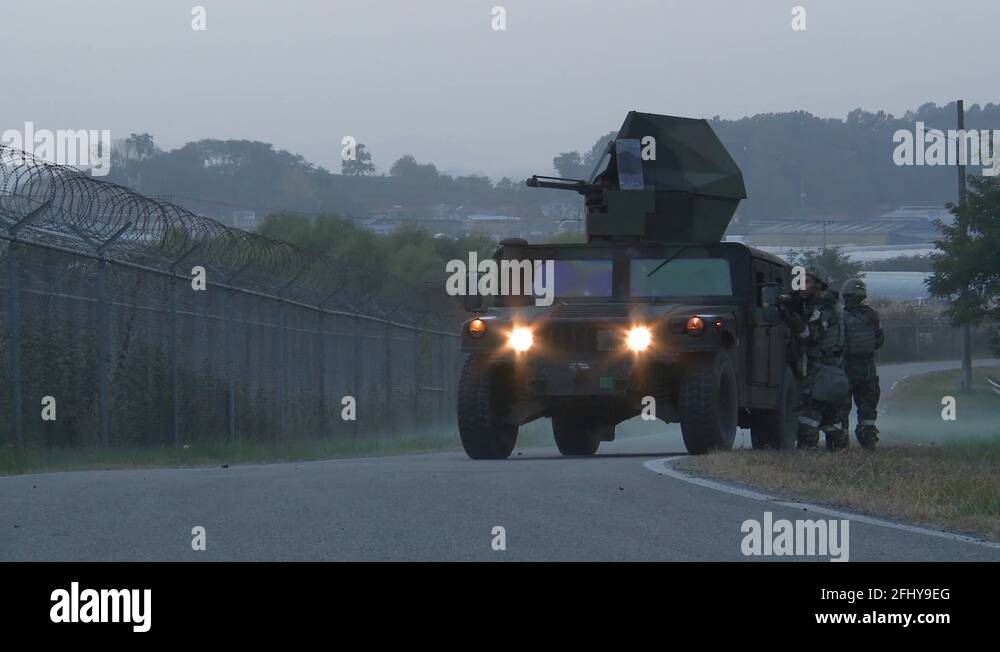 51st Security Forces Squadron attack during exercise Vigilant Ace 16 ...