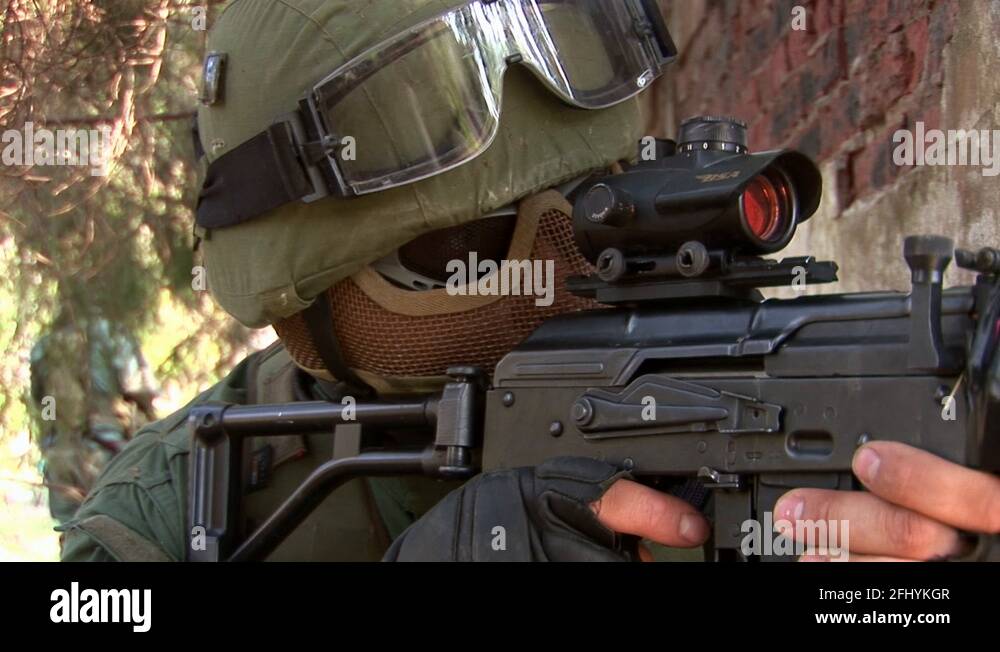 Special forces men in camouflage uniforms Stock Videos & Footage - HD ...