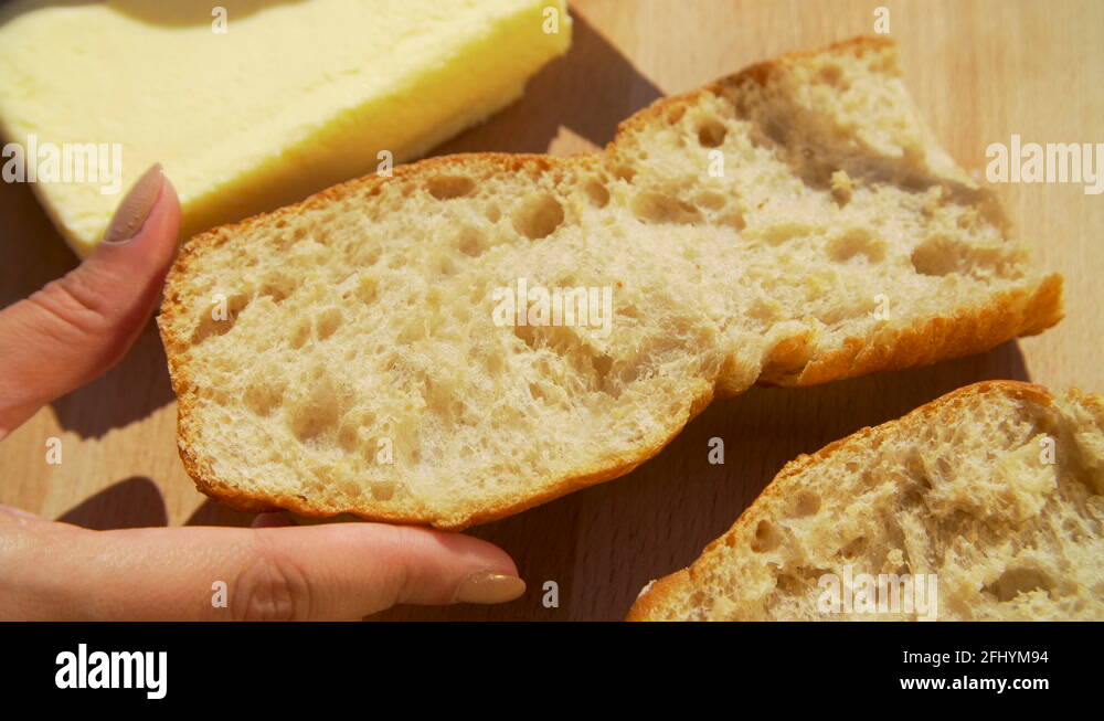 Spreading butter on bread Stock Videos & Footage - HD and 4K Video ...