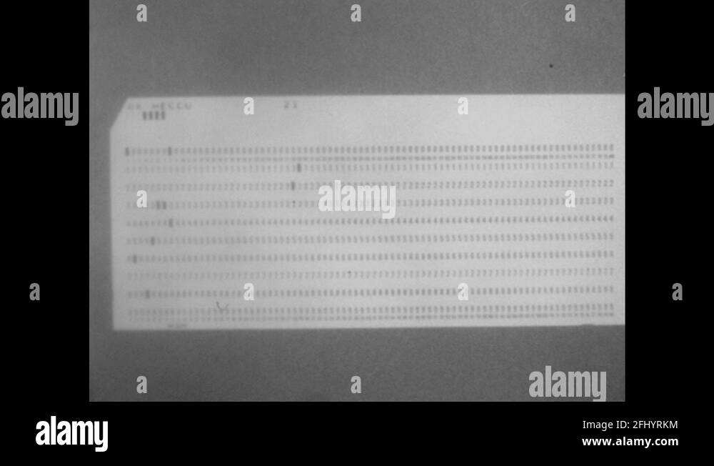 Punch card programming Stock Videos & Footage - HD and 4K Video Clips ...