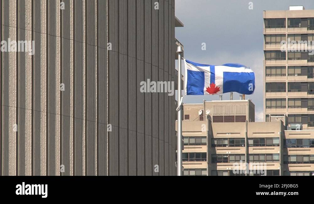 Canada toronto tower flag Stock Videos & Footage - HD and 4K Video ...