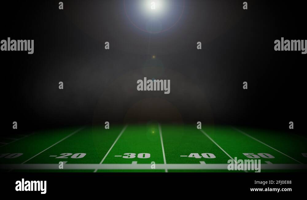 American football field background Stock Videos & Footage - HD and 4K ...