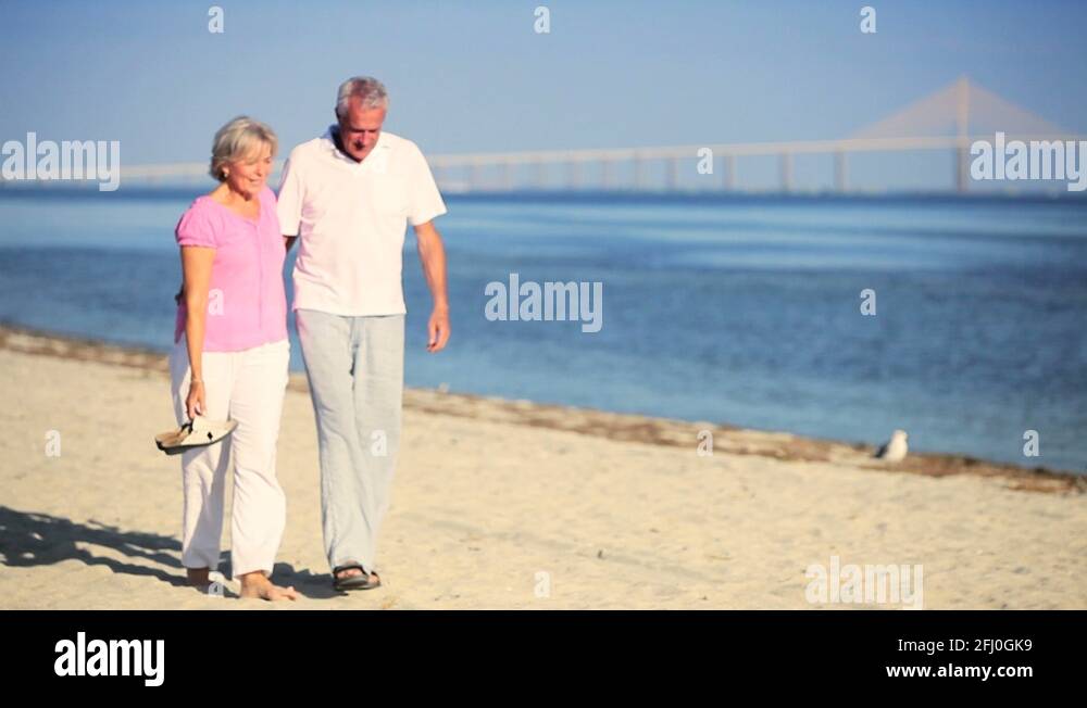 Seniors at the beach Stock Videos & Footage - HD and 4K Video Clips - Alamy