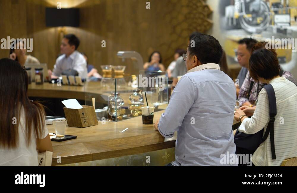 Starbucks store design Stock Videos & Footage - HD and 4K Video Clips ...
