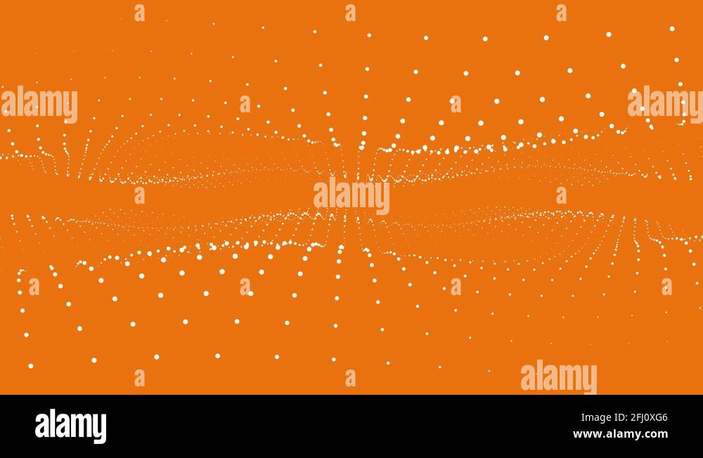 Animated motion graphics wave lattice ball grid mirrored oscillating ...