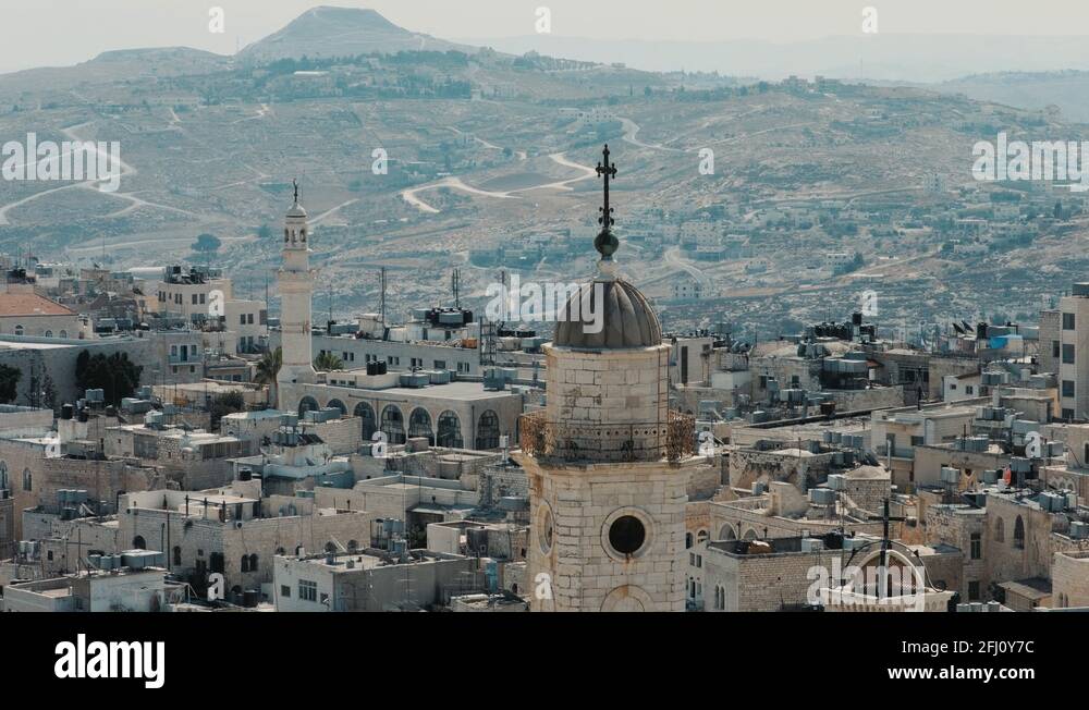 Bethlehem, Palestine, West Bank, Israel. Close Up view, for Bethlehem ...