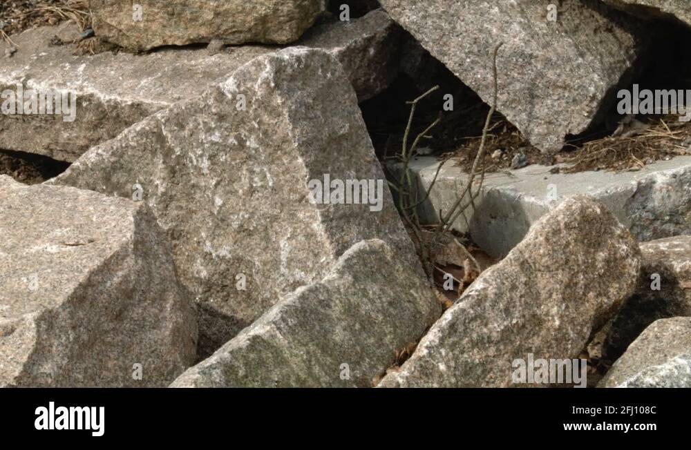 Pile crushed granite rock Stock Videos & Footage - HD and 4K Video ...