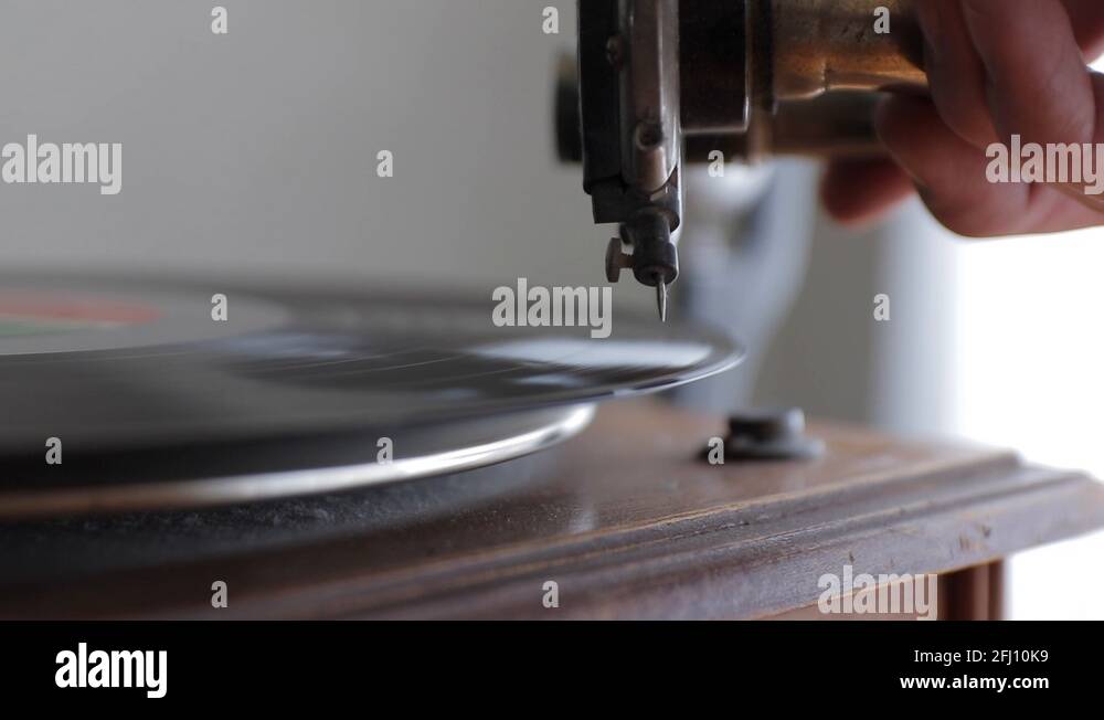 Antique gramophone phonograph megaphone Stock Videos & Footage - HD and ...