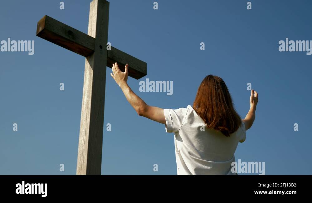 People praying around cross Stock Videos & Footage - HD and 4K Video ...