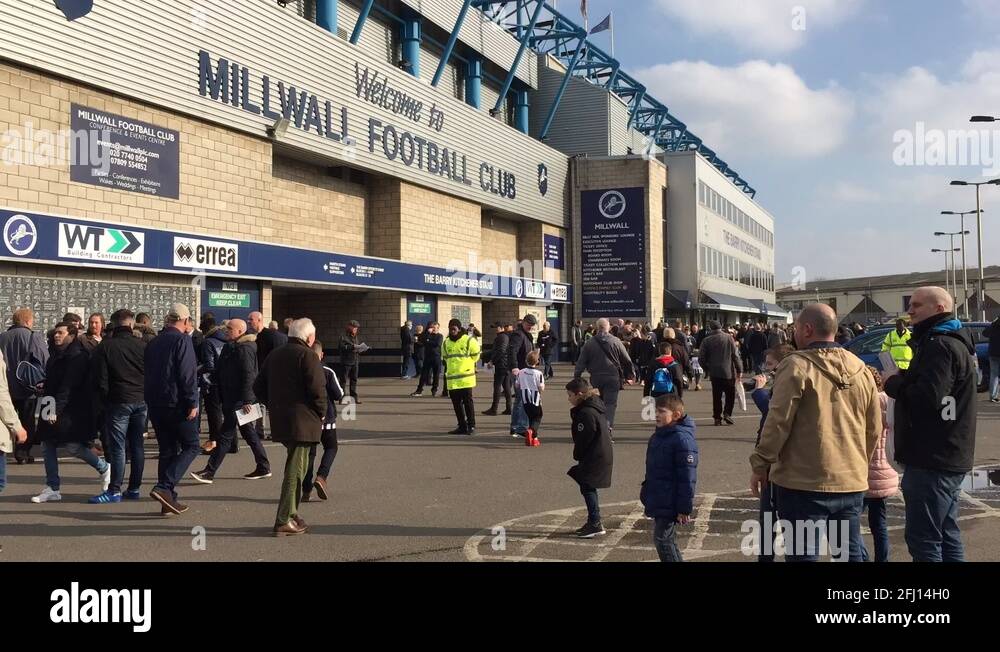 Millwall football stadium Stock Videos & Footage - HD and 4K Video ...