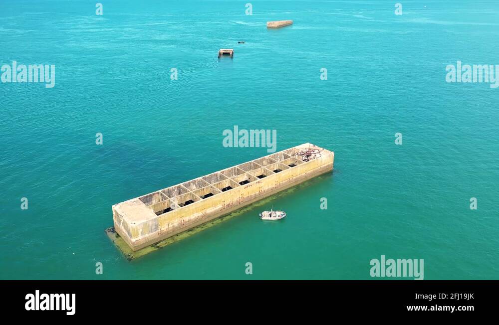 Mulberry harbour bridge from world Stock Videos & Footage - HD and 4K ...