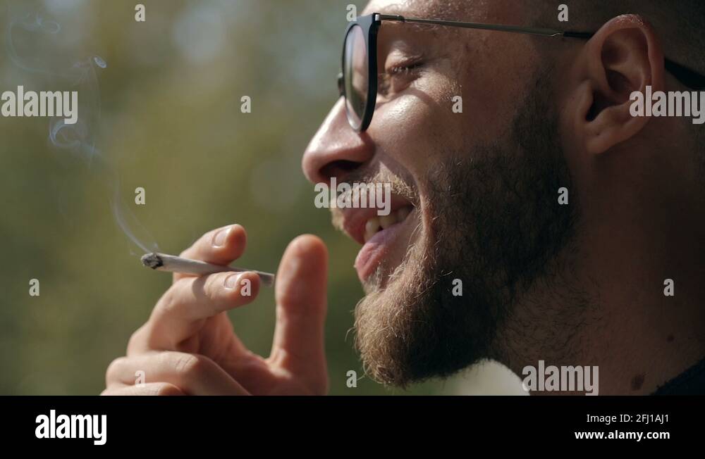 Man smoking cannabis joint Stock Videos & Footage - HD and 4K Video ...