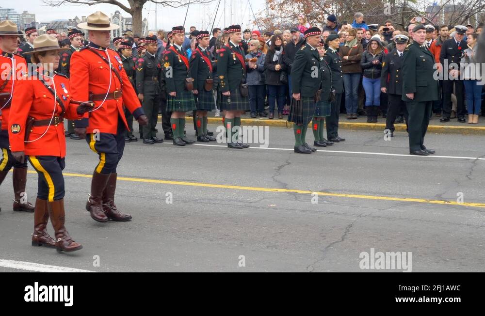 RCMP Police Canadian Mounted Police Parade Red Uniform, Remembrance Day ...