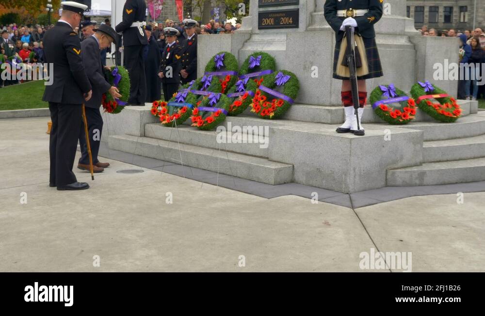 Veteran soldiers remembrance service Stock Videos & Footage - HD and 4K ...