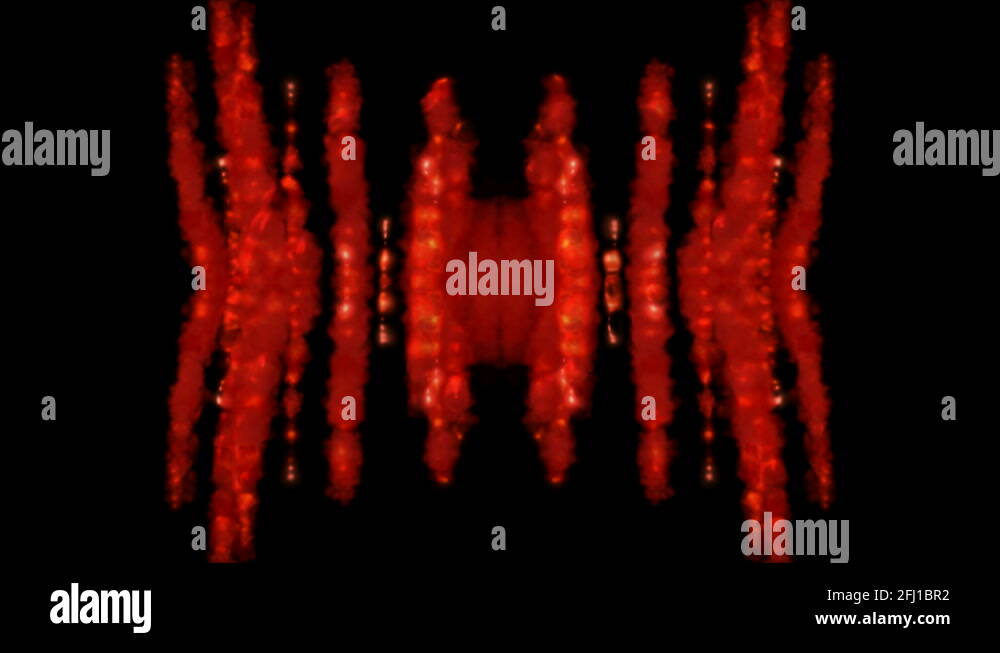 thick red smoke shaped peculiar lava shape.melting,Pupil,watching ...