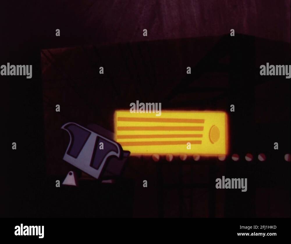 Animation shows the creation of different types of steel - 1959 Stock ...