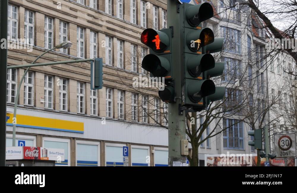 Germany pedestrian crossing Stock Videos & Footage - HD and 4K Video ...