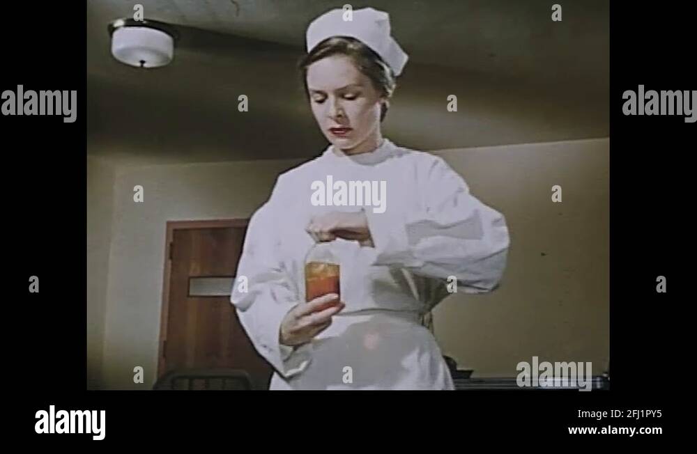 Nervous nurse get afraid during patient consultation - 1952 Stock Video ...