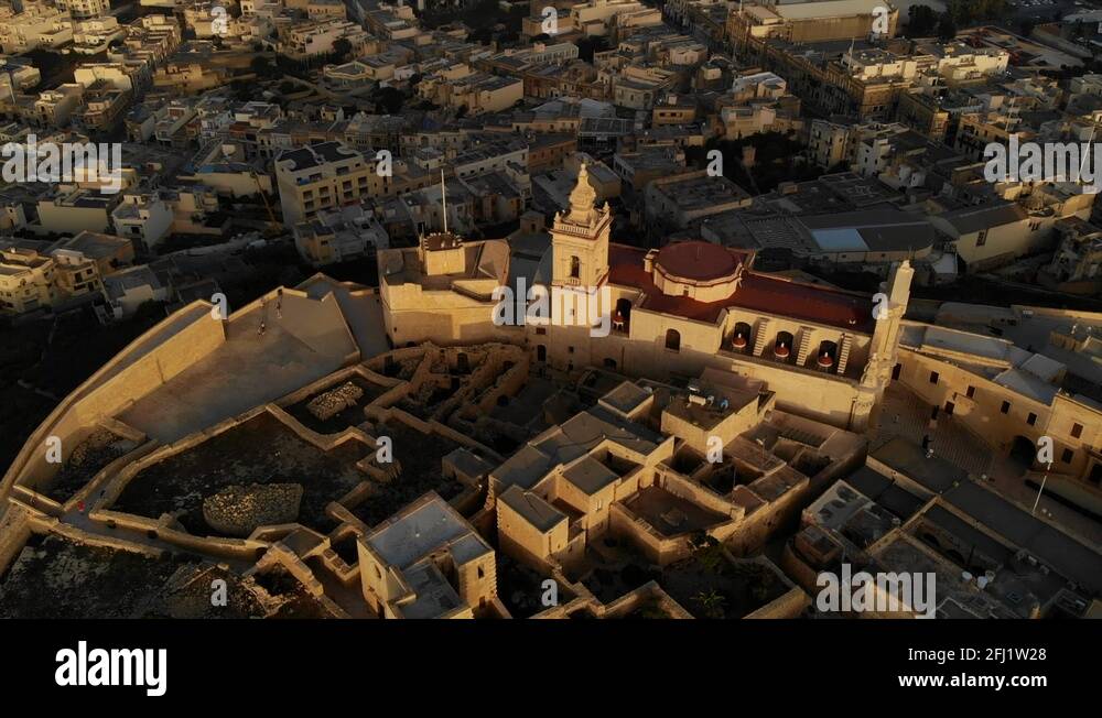Cathedral in citadel victoria gozo Stock Videos & Footage - HD and 4K ...