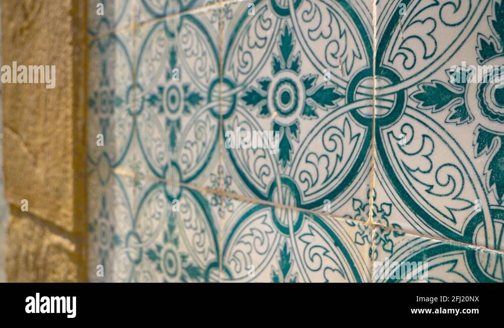 Traditional portuguese azulejo tiles Stock Videos & Footage - HD and 4K ...