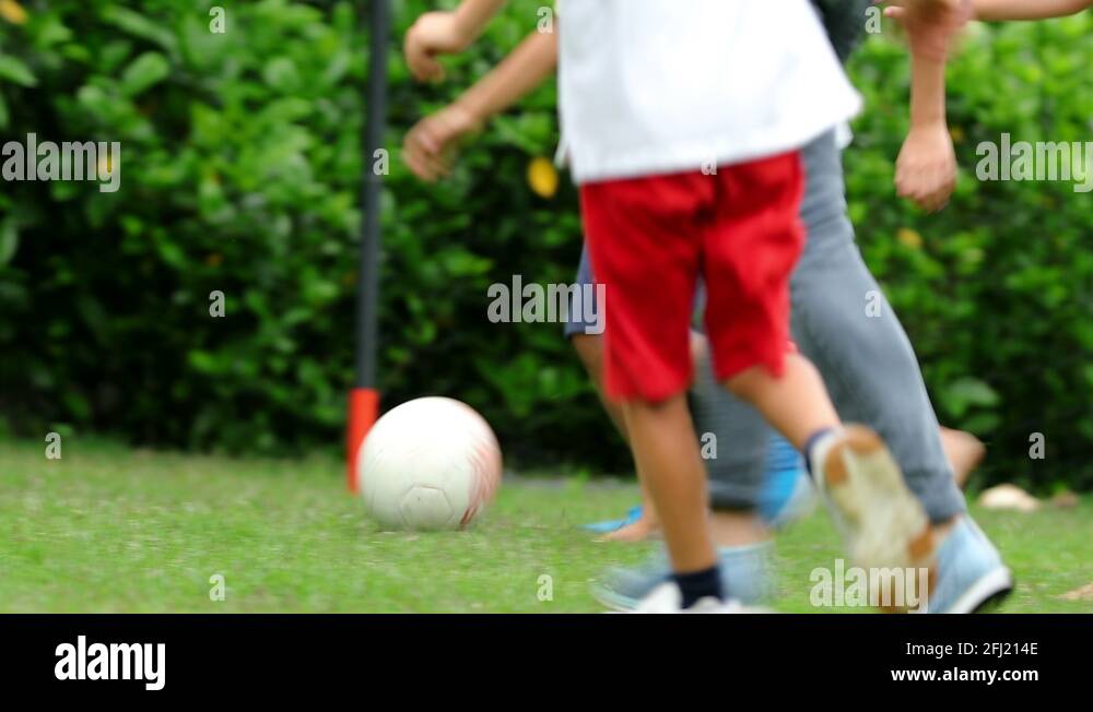 Children playing football ball Stock Videos & Footage - HD and 4K Video ...