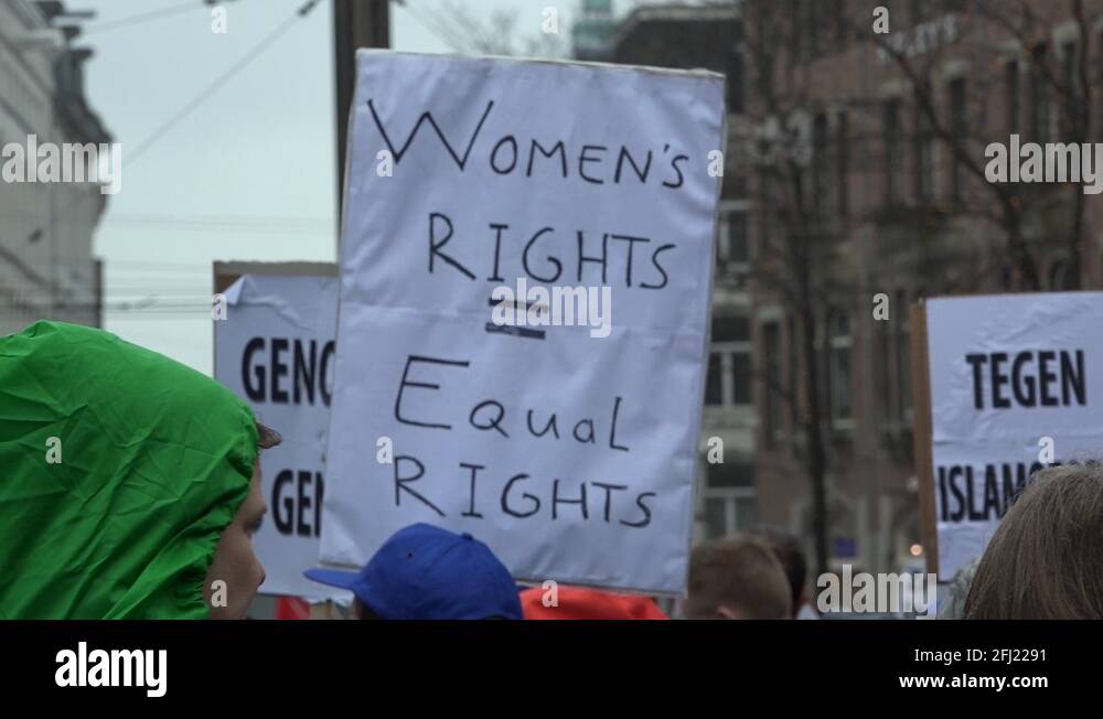 Womens rights sign Stock Videos & Footage - HD and 4K Video Clips - Alamy