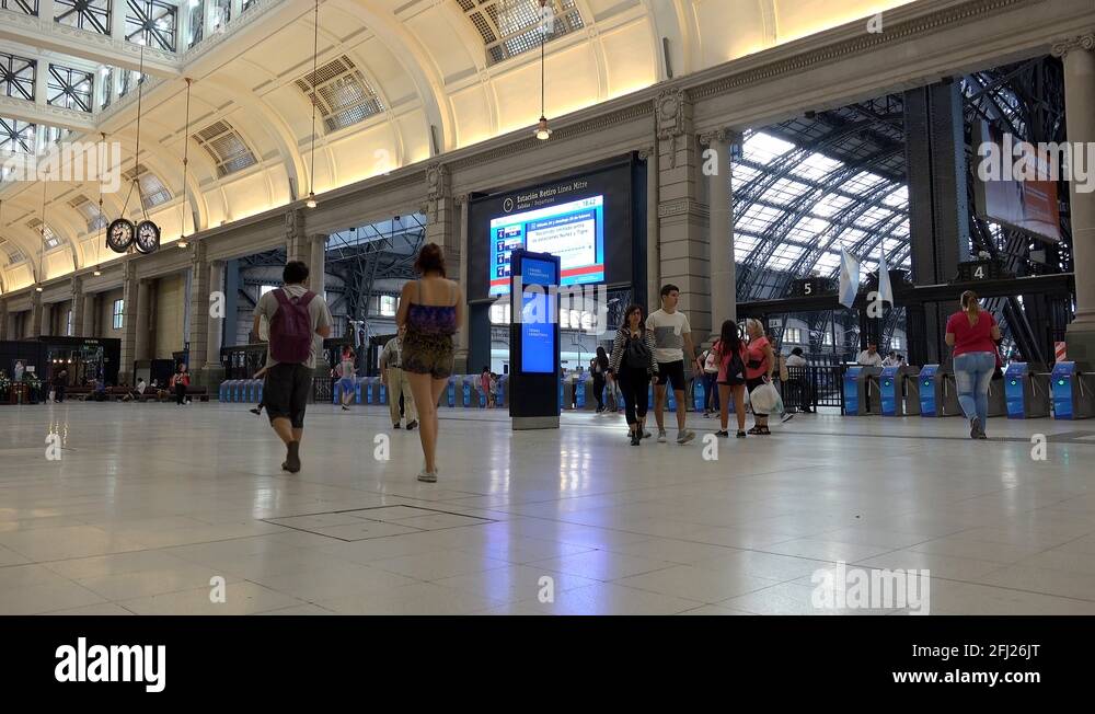 Buenos aires retiro station Stock Videos & Footage - HD and 4K Video ...