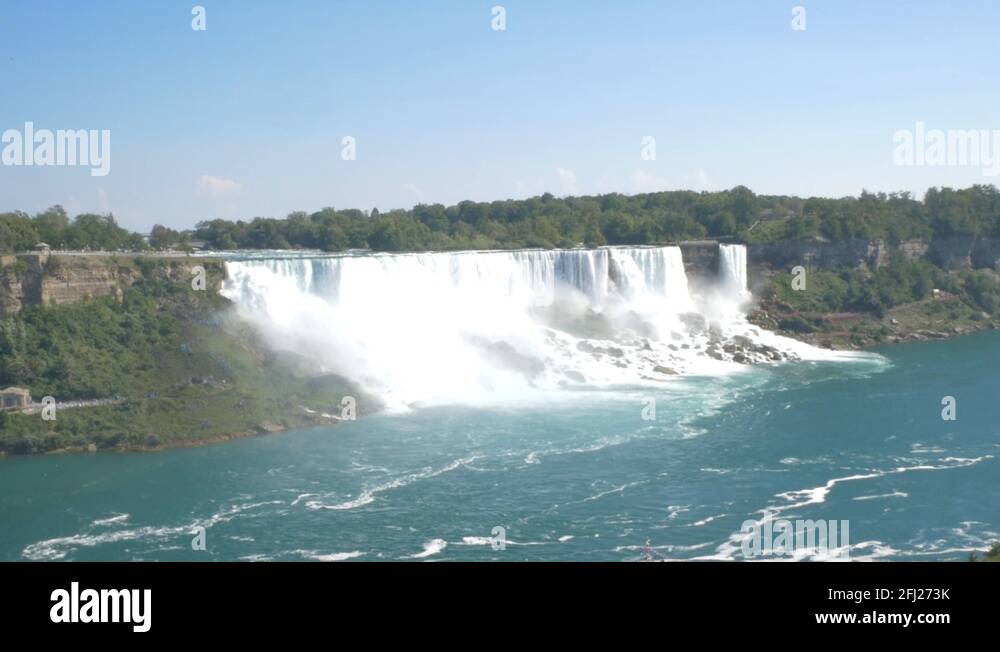 Niagara falls wide shot Stock Videos & Footage - HD and 4K Video Clips ...