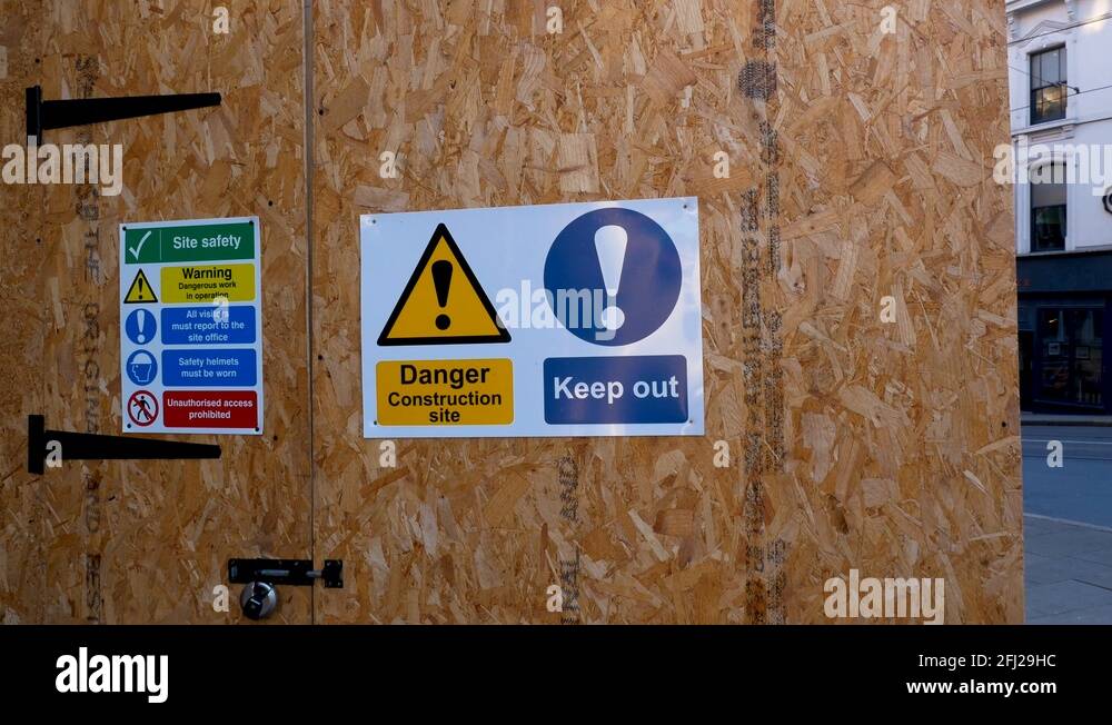 Safety sign boards Stock Videos & Footage - HD and 4K Video Clips - Alamy