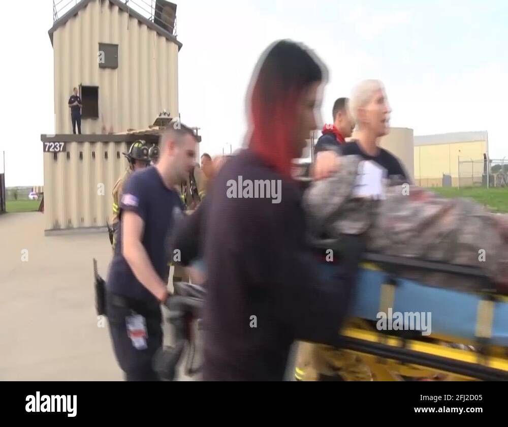 Soldiers during full-scale emergency response exercise - 2018 Stock ...