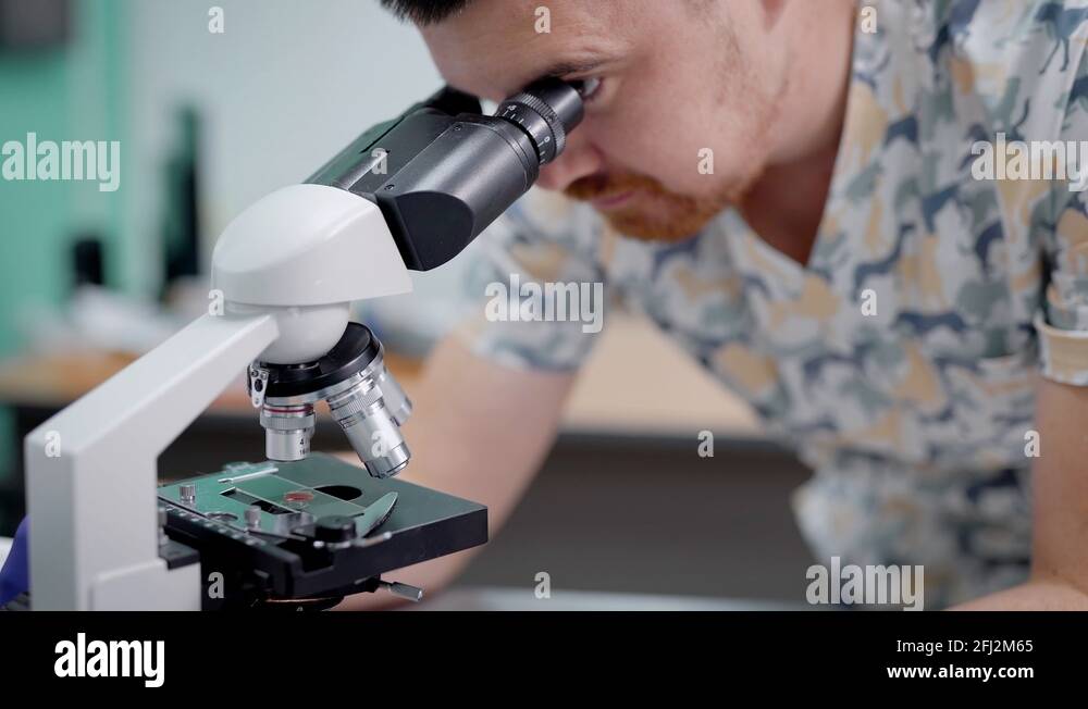 Doctor microscope Stock Videos & Footage - HD and 4K Video Clips - Alamy