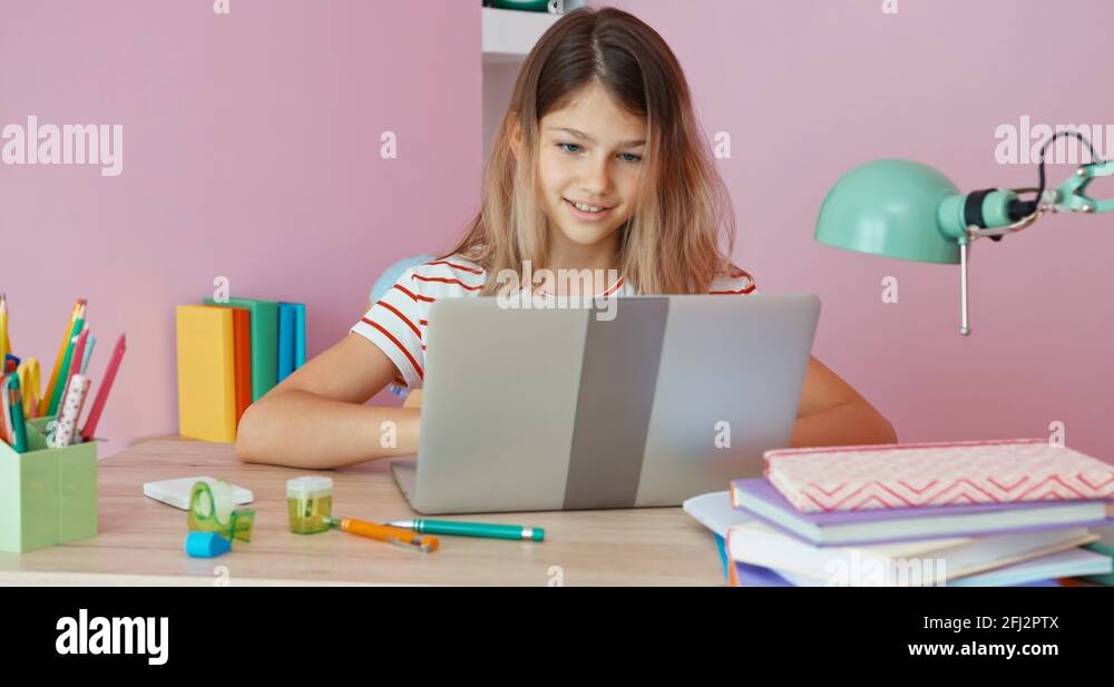 Student girl using laptop Stock Videos & Footage - HD and 4K Video ...