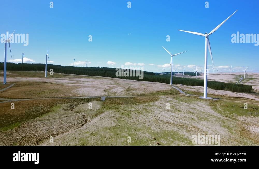 Spinning wind turbines Stock Videos & Footage - HD and 4K Video Clips ...