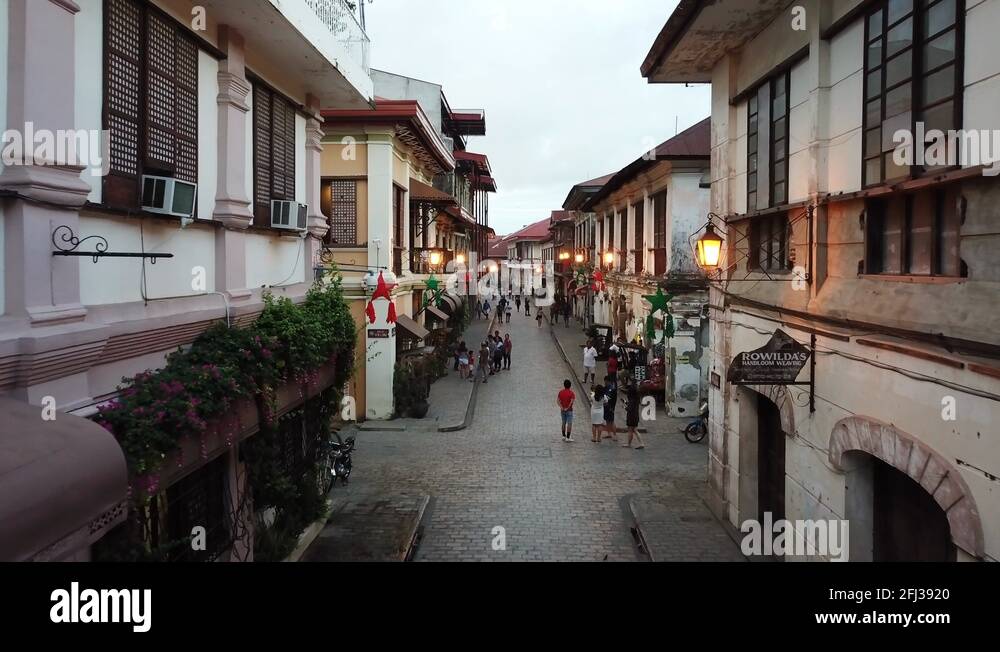 Spanish colonial architecture vigan Stock Videos & Footage - HD and 4K ...