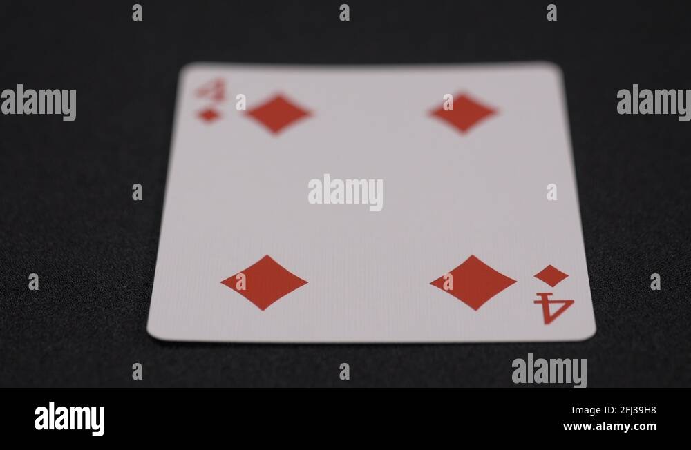 suits of playing cards, Four moving on a luxury black background 4k ...
