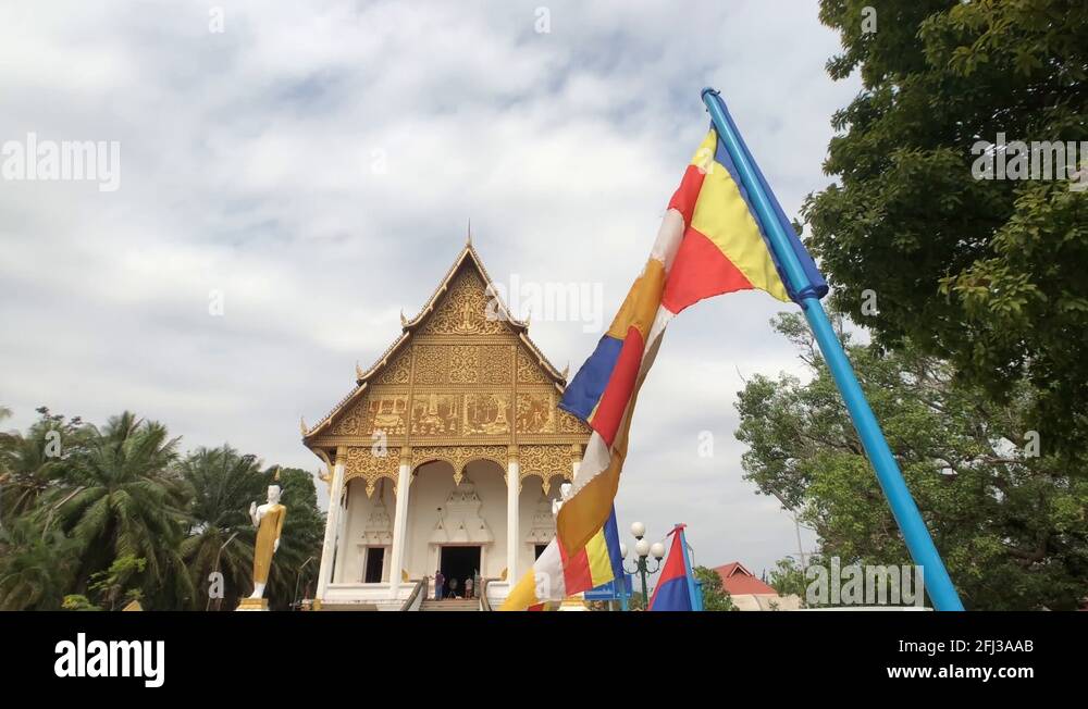 Buddhist temple flag Stock Videos & Footage - HD and 4K Video Clips - Alamy
