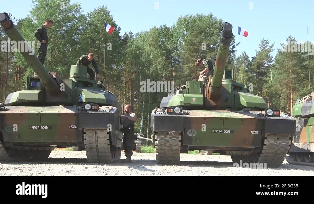 Soldiers conduct main battle tanks during the Europe Tank Challenge ...