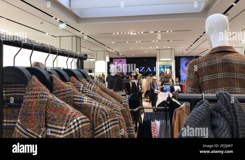 Zara retail shop Stock Videos & Footage - HD and 4K Video Clips - Alamy