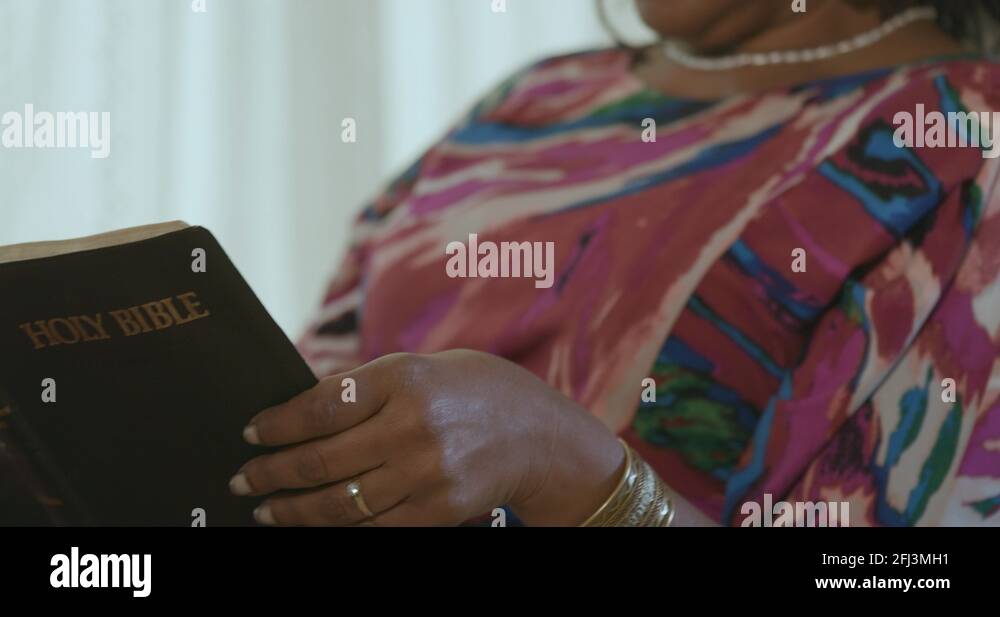 African woman reading bible Stock Videos & Footage - HD and 4K Video ...